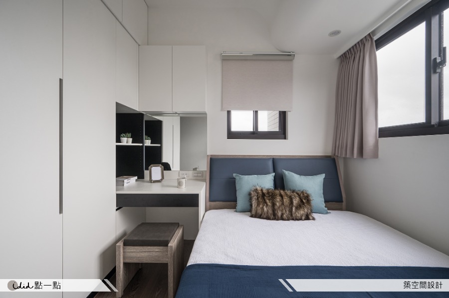 iDiD點一點室內設計 - 20坪也能有3房2衛 滿滿氛圍感沉穩現代風居家